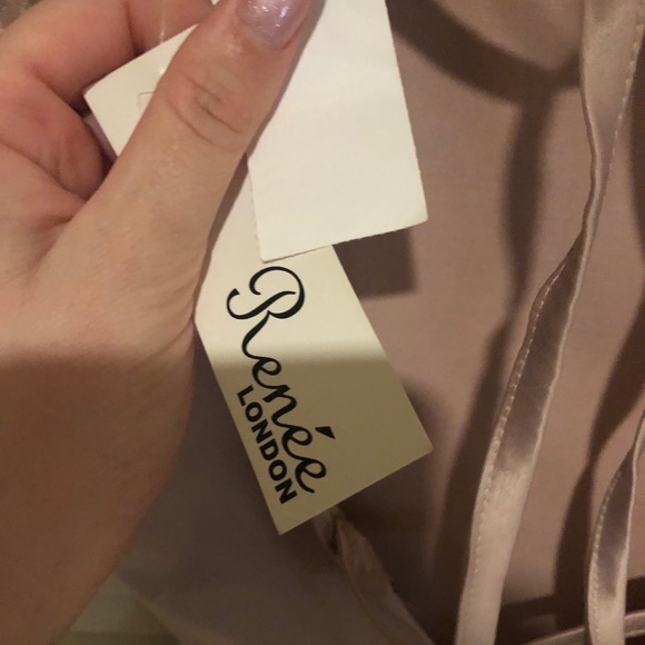 Missguided | Dresses | Renee London Pink Satin Cocktail Dress Nwt ...